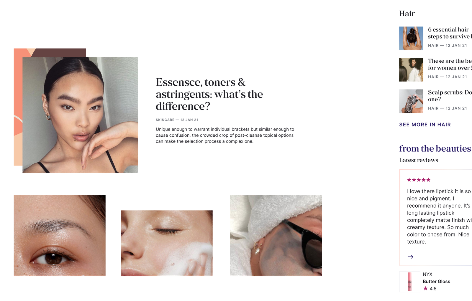 Redesigning Australia’s biggest beauty review site
